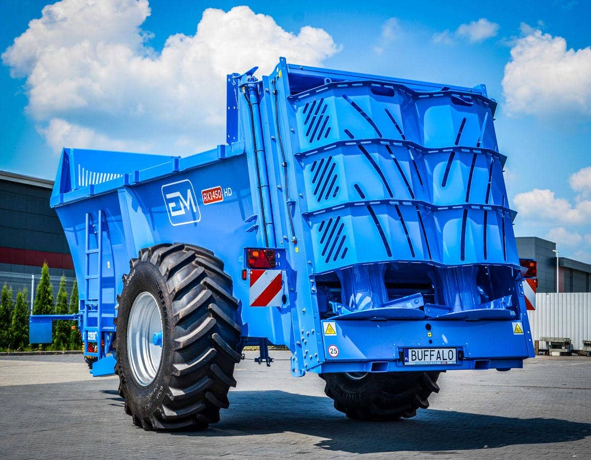 Rozrzutnik obornika BUFFALO RX HD – dla każdego gospodarstwa