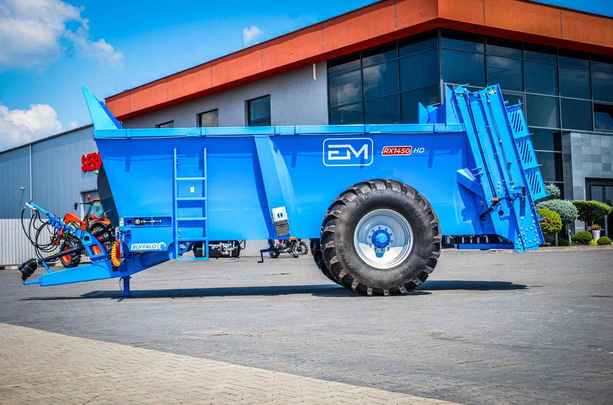 Rozrzutnik obornika BUFFALO RX HD – dla każdego gospodarstwa